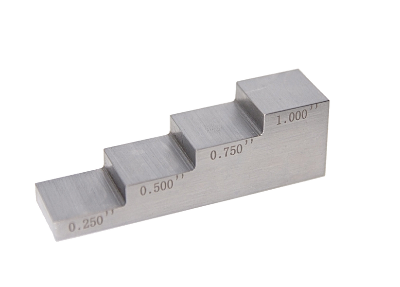 4 Step Calibration Block (Inches) – CBM Integrity Online Store